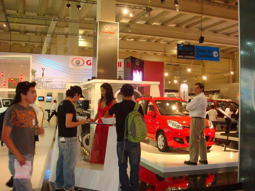 GWM was rewarded the best booth in the Santiago International Auto Show ...